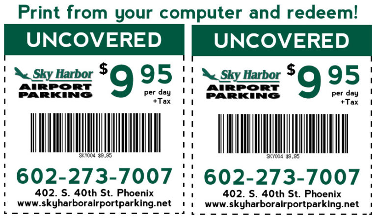 Coupons - Sundance Airport Parking